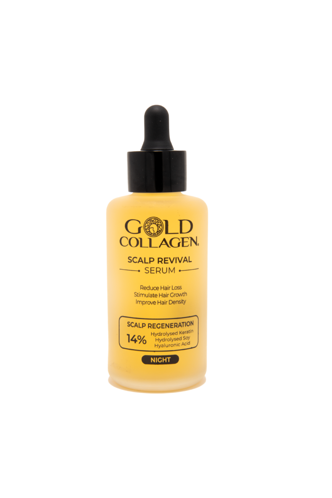 SCALP REVIVAL SERUM - Gold collagen